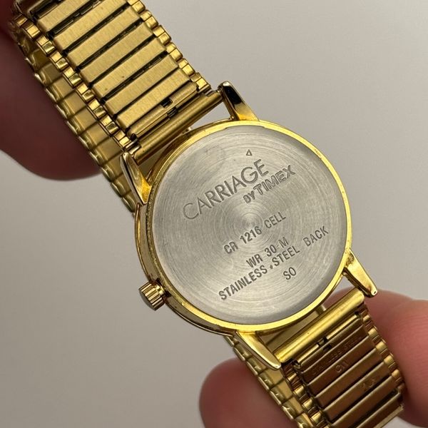 2008 Carriage By Timex - Quartz Watch - Gold Tone - Womens - 30M - New ...