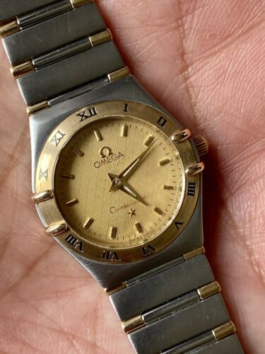 Omega Constellation Ladies 795 1202 Gold Steel 6552/864 Bracelet Quartz Movement | WatchCharts ...