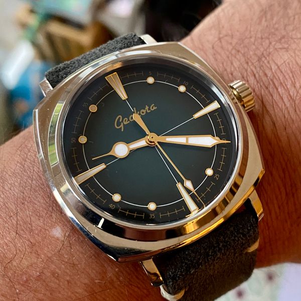 FS - Geckota G-01 Vintage Style Automatic Watch - UK | WatchCharts