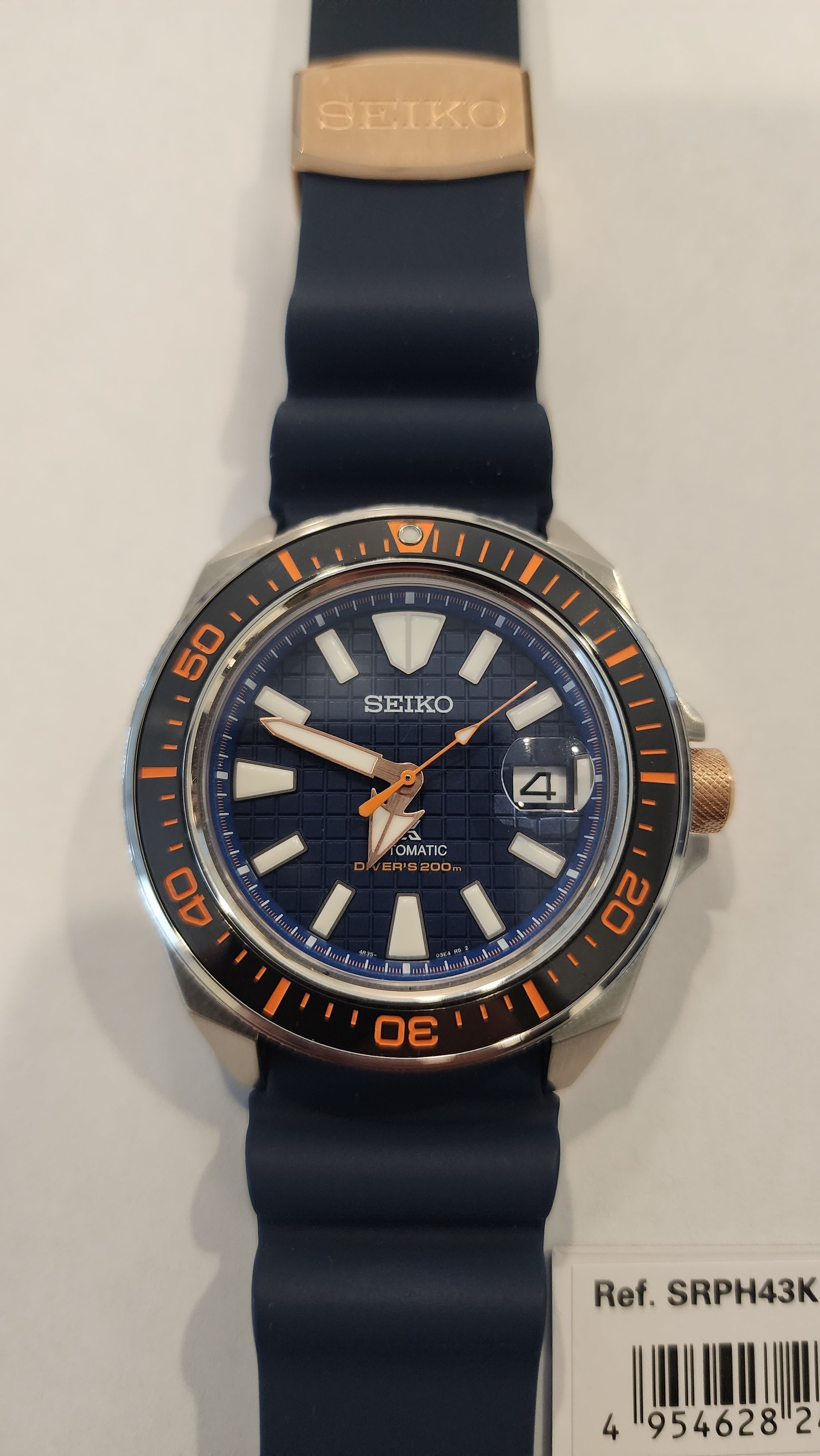 SOLD ***Excellent Condition*** Seiko King Samurai Asia Edition SRPH43K1 ...