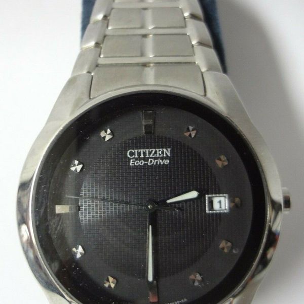 Citizen Eco-Drive E111-S058481 Men's Stainless Steel Watch -19 ...