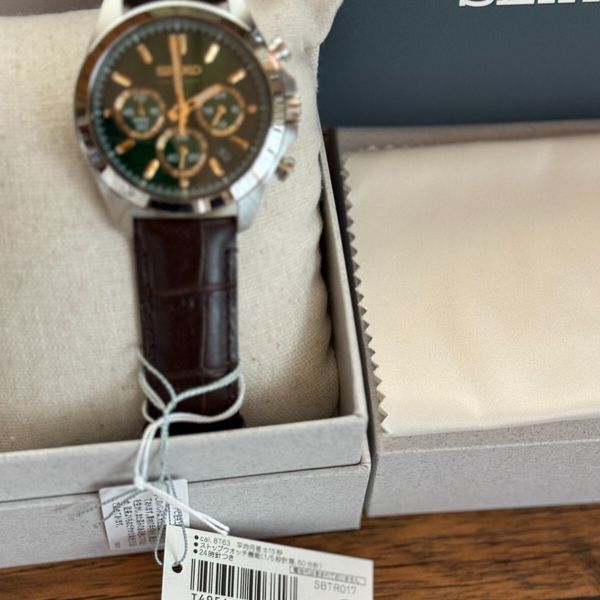 SEIKO SPIRIT SBTR017 Men Watch | WatchCharts Marketplace