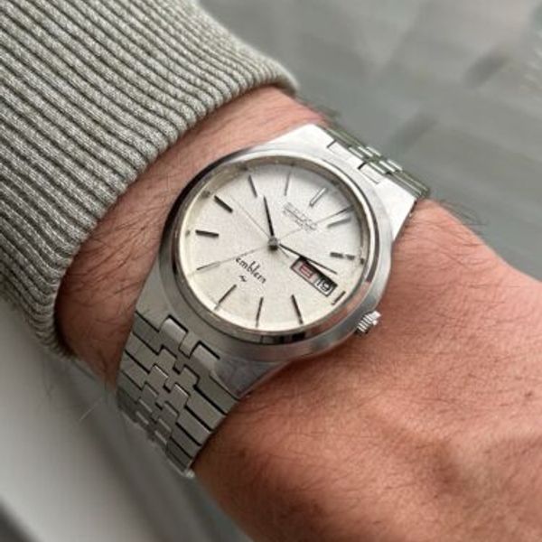 Vintage Seiko Emblem 2409-0030 JDM Watch From May 1975 - Running ...