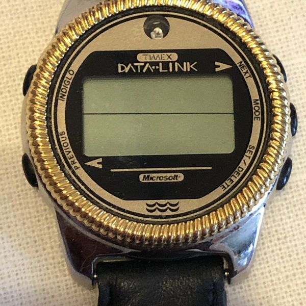 TIMEX DATALINK DATA LINK MICROSOFT 150S INDIGLO NASA UNTESTED 1990S ...