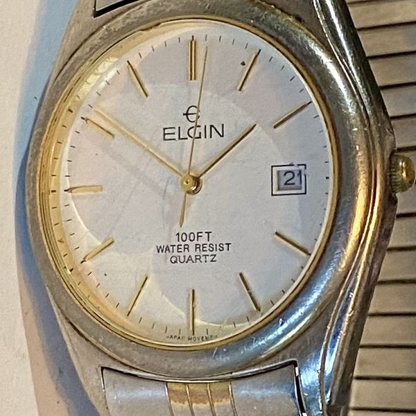elgin wrist watch Mens Quartz Runs | WatchCharts Marketplace