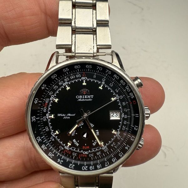 ORIENT King Master EM5Z-C0 Men's Stainless Steel 41mm Automatic Date ...