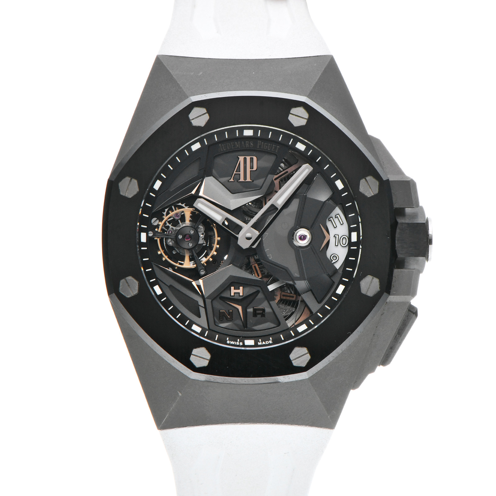 Audemars Piguet Royal Oak Concept GMT Tourbillon Titanium (26589IO ...