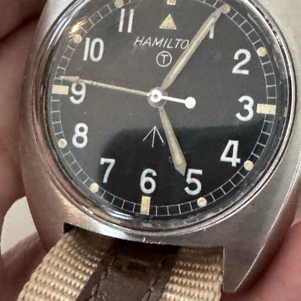 Hamilton W10 Pilot Watch ETA 1973 | WatchCharts Marketplace
