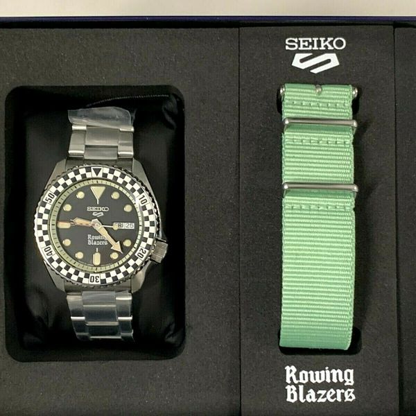 SEIKO 5 ROWING BLAZERS RALLY SRPG49 - LIMITED EDITION (500) NO RESERVE ...