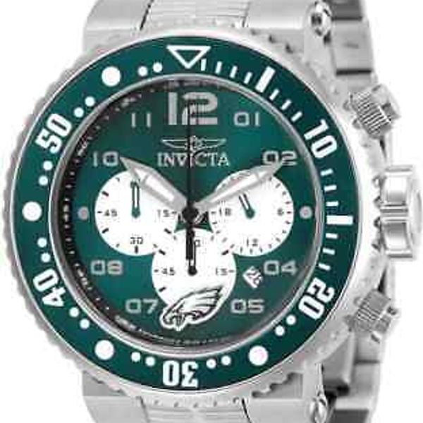 Invicta NFL Philadelphia Eagles Chronograph Quartz Men's Watch 30280 ...