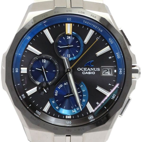 [CASIO] Casio "Oceanus Manta" OCW-S5000E-1AJF men's solar radio quartz ...