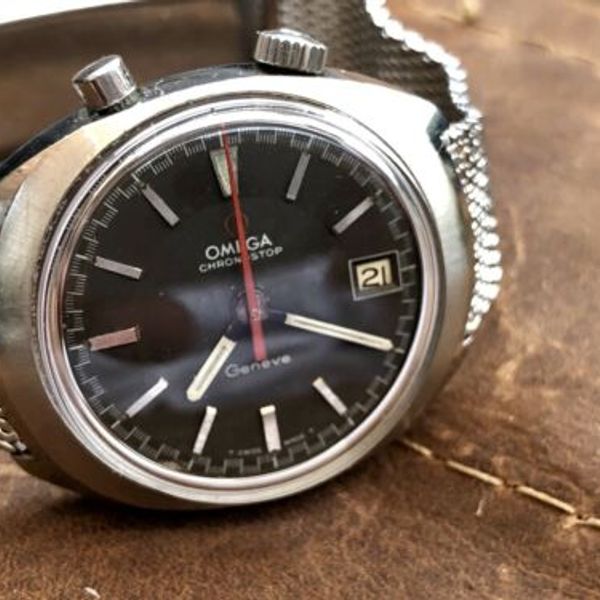 Omega Chronostop Drivers Watch 1968 | WatchCharts Marketplace