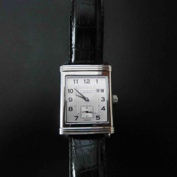 FS: RARE Reverso Date Homage !Low Price! Automatic Stuhrling Original ...