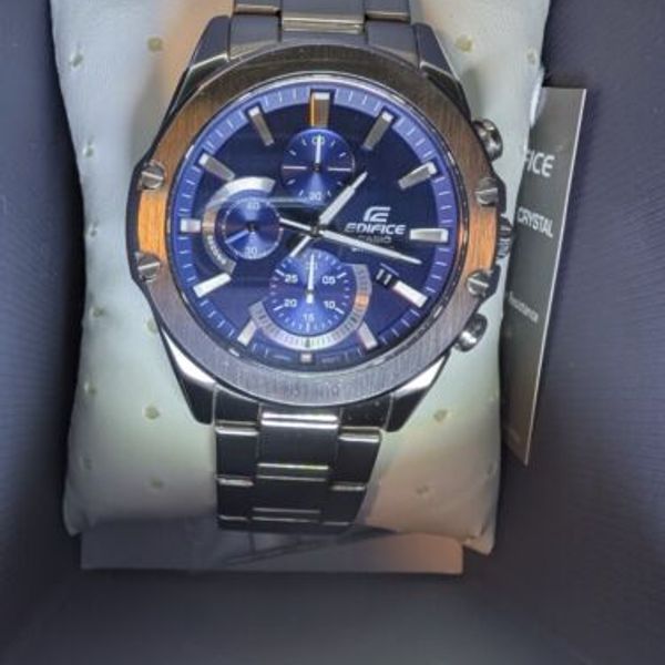 casio edifice mens sapphire chronograph watch EFR-S567D-2AVUEF orig ...