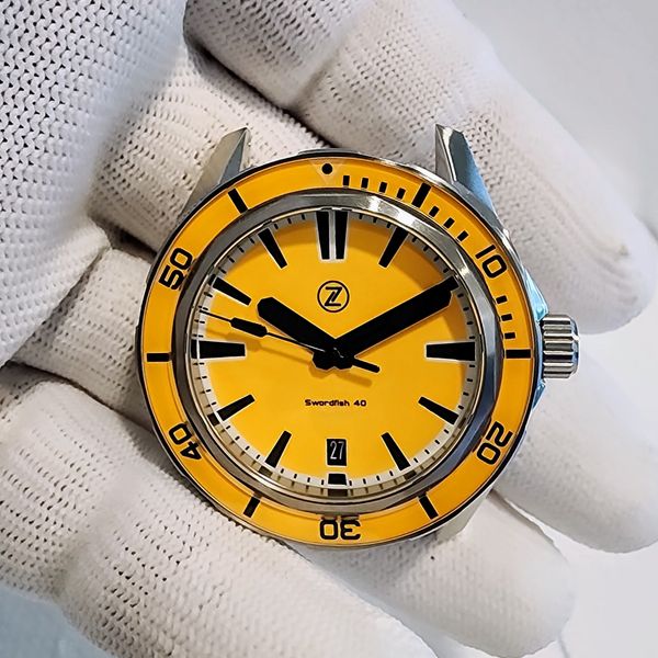 Zelos Swordfish 40mm Ember Orange | WatchCharts Marketplace