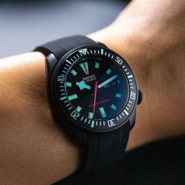[WTS] Custom Seiko SKX173 “StealthKX” Mod | WatchCharts Marketplace