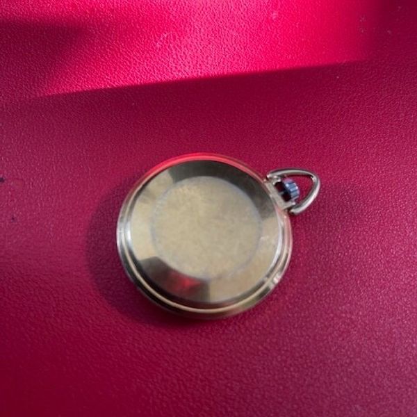 Well Made Timex solid Mechanical pocket Watch-Small and thin-Keeps time ...