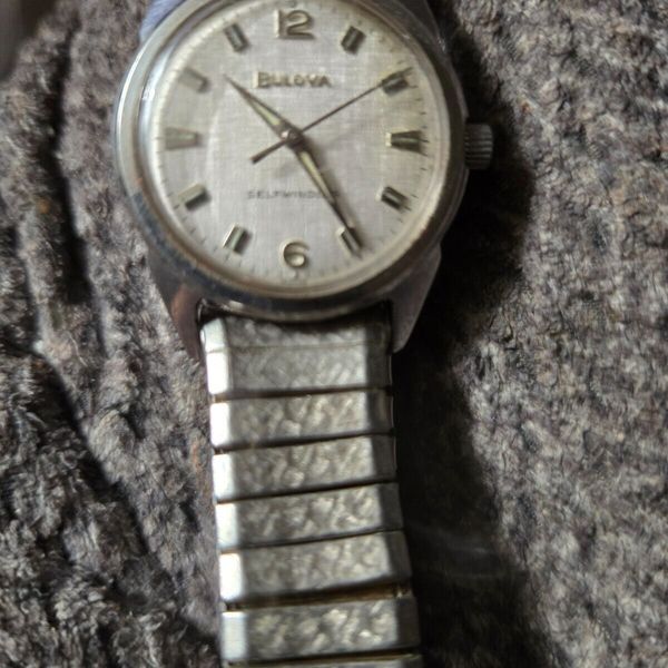 Bulova 30 Jewel Self Winding Watch Stainless Steel | WatchCharts ...