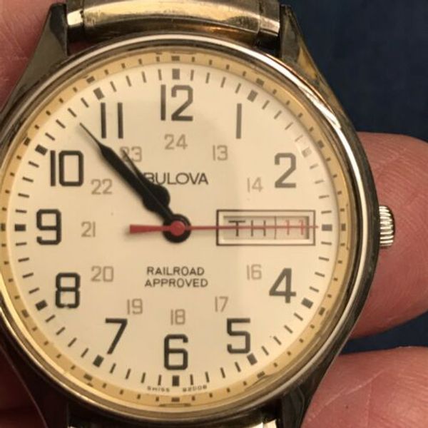 Bulova Railroad Approved Quartz Wristwatch | WatchCharts Marketplace