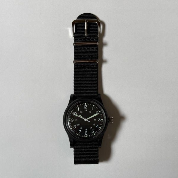 Daiso MILI-WATCH Military Style Watch B NATO Strap Seiko Movement ...