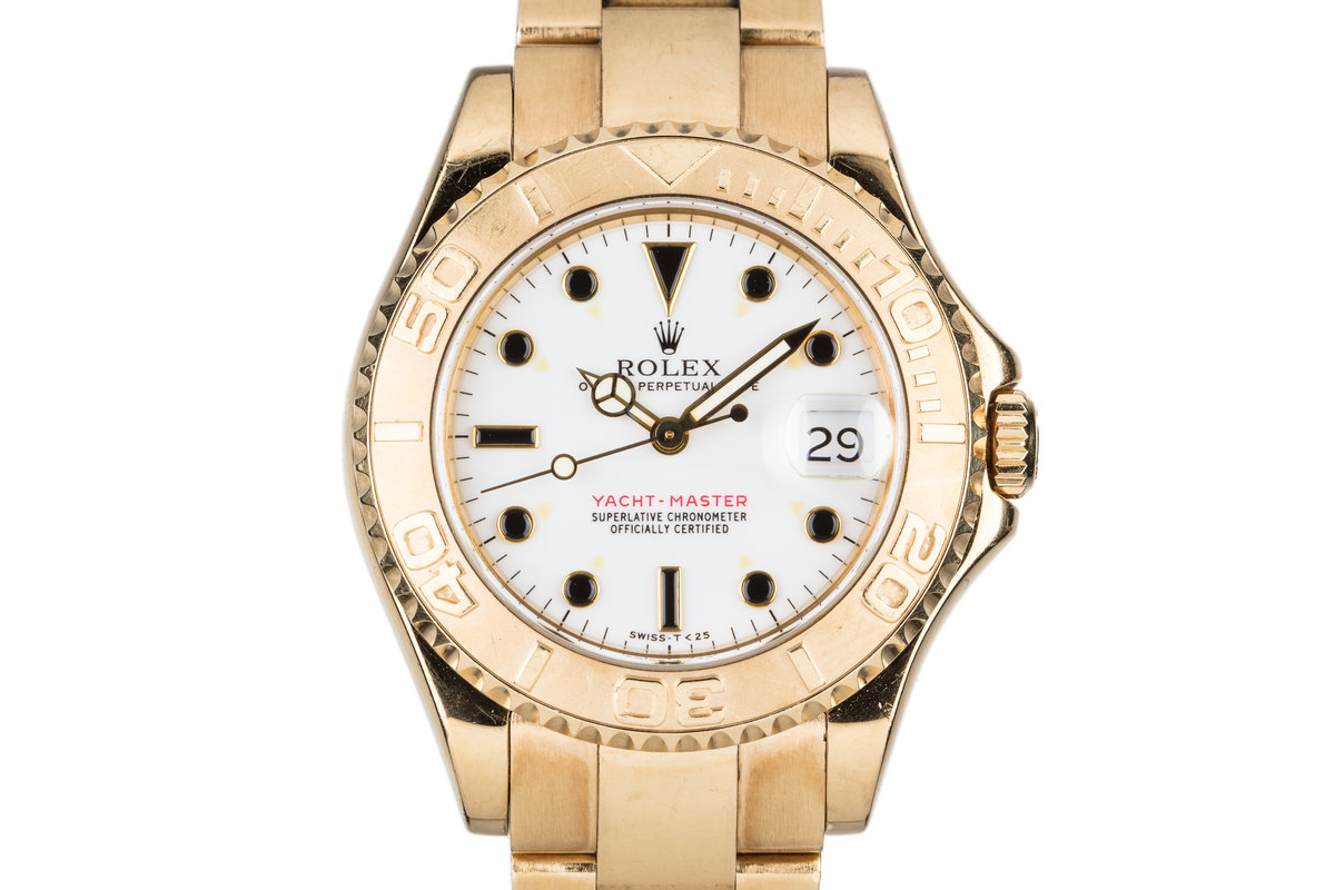 FS: 1997 Rolex 18K Midsize Yacht-Master 68628 | WatchCharts