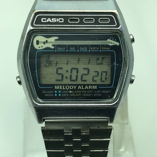 Rare! Vintage casio melody quartz alarm m-321 watch | WatchCharts ...