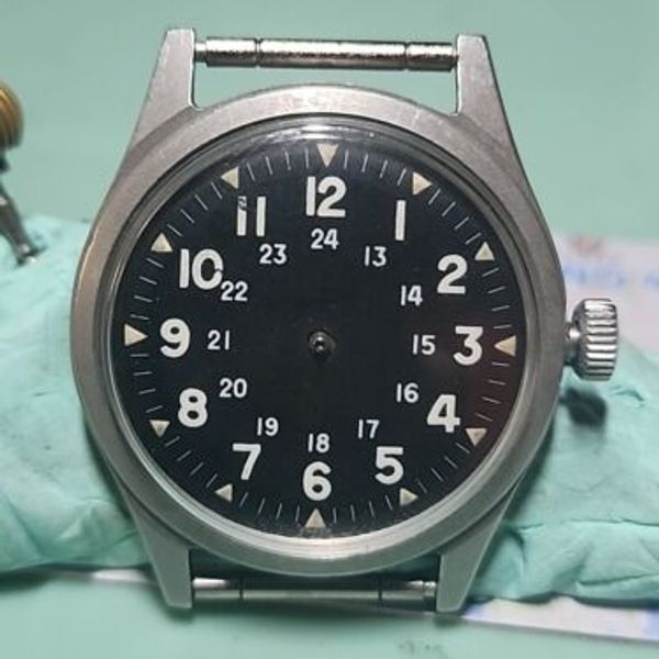 1966 Benrus Dtu-2a/p Mil-w 3818b US Military Issued Vietnam Watch ...