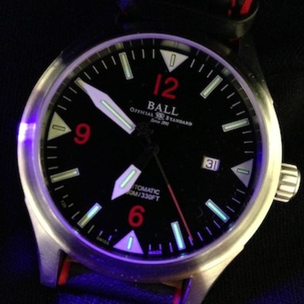 FS: Ball Fireman II - Black Dial White and Red Accents **SOLD ...