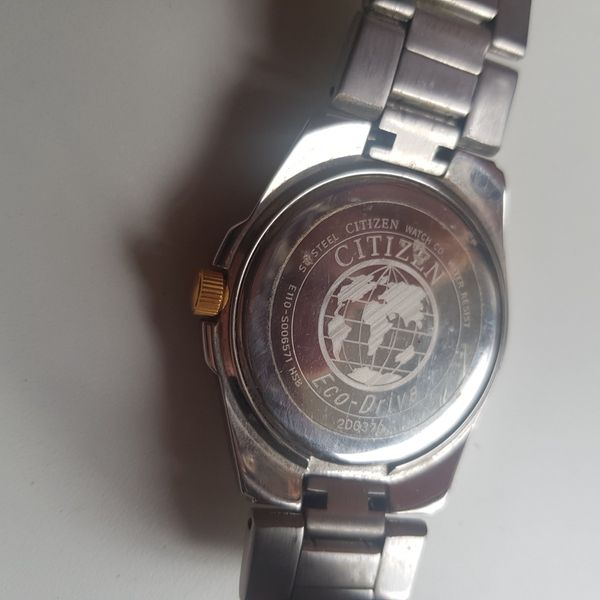 Vintage Citizen eco drive watch working bi metal | WatchCharts Marketplace