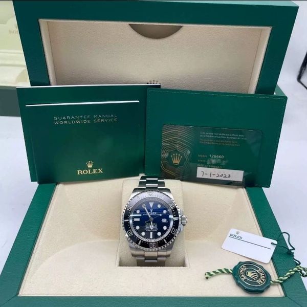 FULL SET Rolex James Cameron 44mm Reference: 126660 (With the cool ...