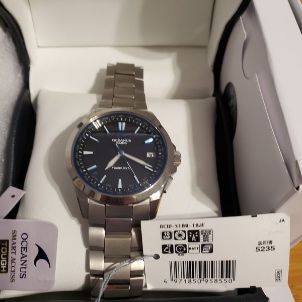 Pristine Casio Oceanus OCW-S100-1A JDM Titanium Beauty | WatchCharts ...