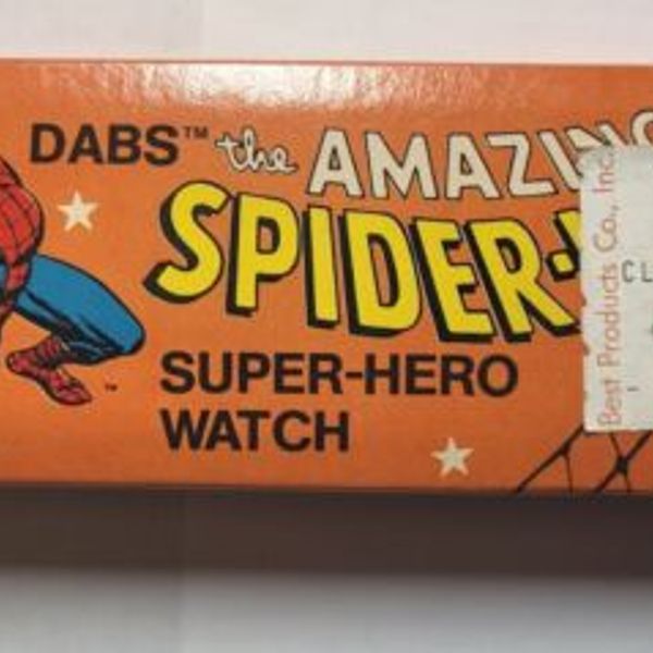 1977 Dabs The Amazing Spider-Man Superhero Watch Marvel Comics ...