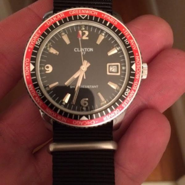 FS: Clinton Diver Vintage | WatchCharts Marketplace