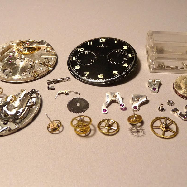 FSOT: Vintage Zenith 143-6 Jugoslavian National Army Pilot Chronograph ...