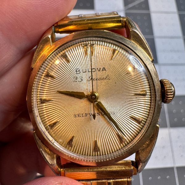 Vintage Bulova 23 jewel Self-winding Watch 1959-1963 Running USA Made ...