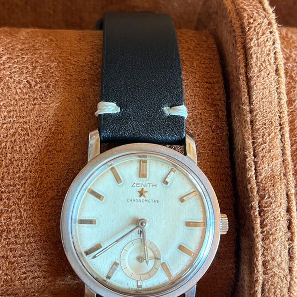 Zenith Chronometre 1960 Vintage Mens El Primer | WatchCharts Marketplace