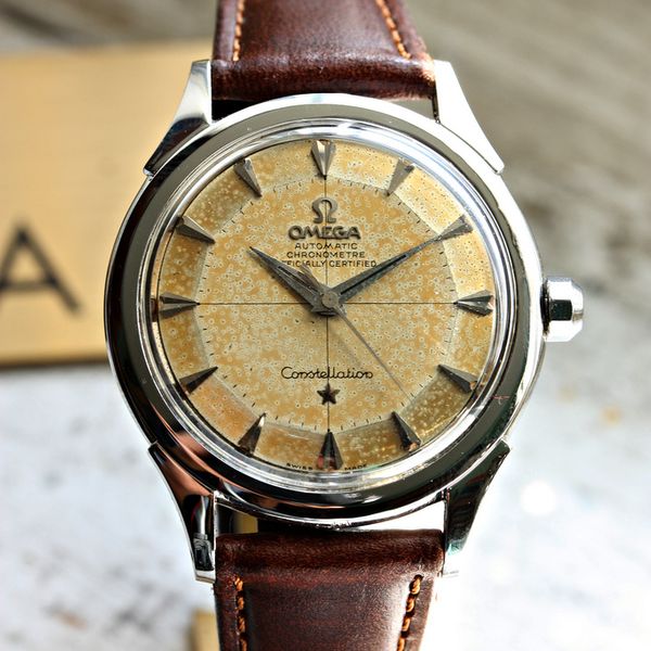 1957 Omega Constellation Pie-Pan Cal. 505 | WatchCharts Marketplace