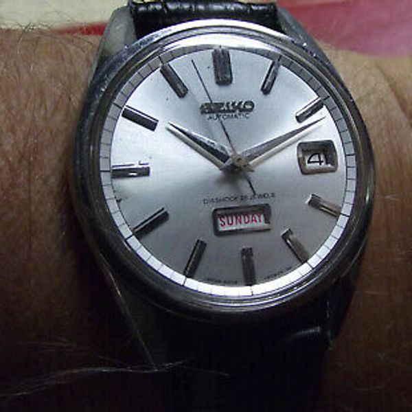SEIKO REF.6206-8070 - RARE VINTAGE SEIKOMATIC WEEKDATER 26 RUBIS - ALL ...