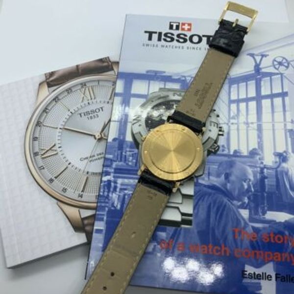 TISSOT GOLDRUN HESALITE 18K GOLD T71.3.401.31 | WatchCharts Marketplace
