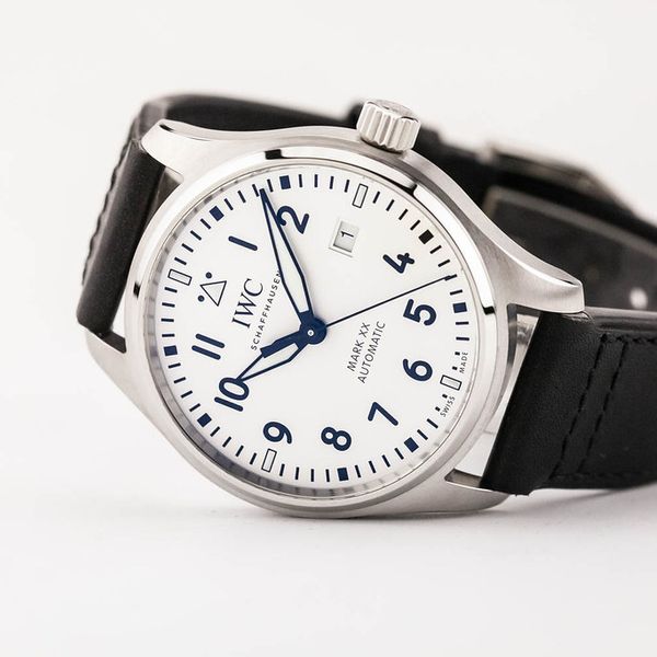 fsot - IWC Pilot's Watch Mark XX - White Dial - Leather - IW328207 ...