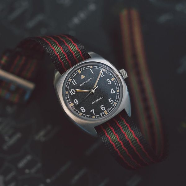[WTS] Hamilton Khaki Pilot Pioneer Mechanical on a Hirsch Pure Natural ...