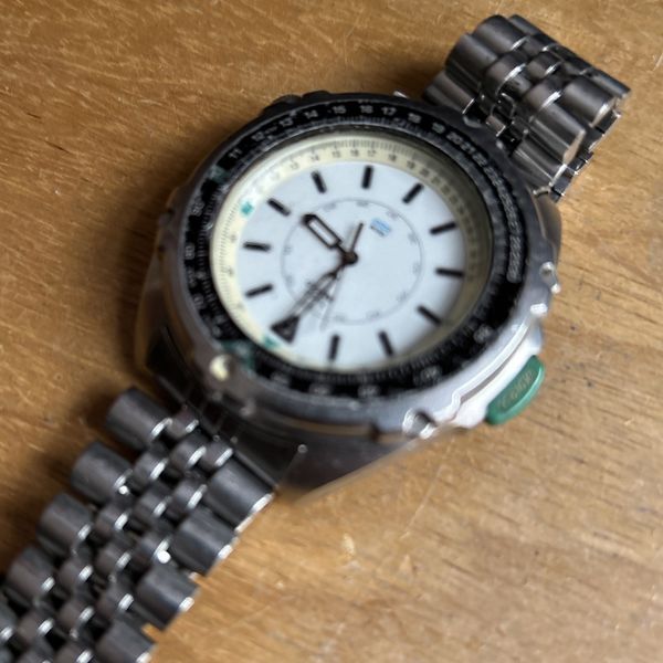 c.1995 Timex Intrepid Dive Style Quartz Watch - Indiglo! Spares repairs ...