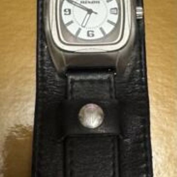 NIXON YES THE ROCKER Watch Men Cuff Band NEW BATTERY | WatchCharts ...