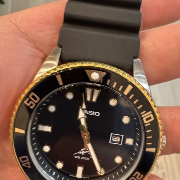 casio duro Gold And Black | WatchCharts Marketplace
