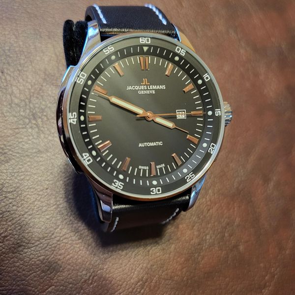 [WTS] Jacques lemans automatic $100 shipped | WatchCharts Marketplace