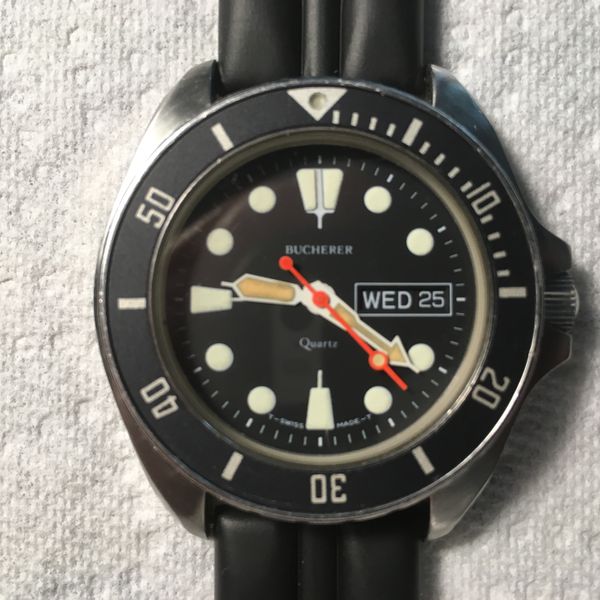 FS Rare Vintage Bucherer 200m Diver | WatchCharts