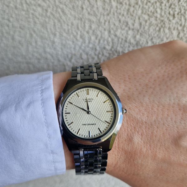 [WTS] Seiko Laurel Fine Ceramics Kinetic | WatchCharts
