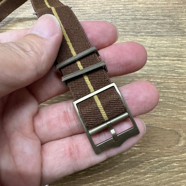 Authentic Like New Tudor Black Bay Bronze NATO strap for bb58 Bronze ...