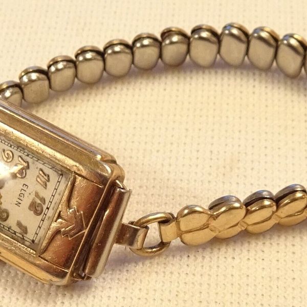 Antique Ladies Elgin Wristwatch 7J Gold Filled Model 1 | WatchCharts ...