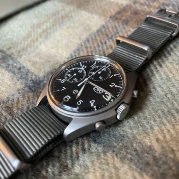 CWC RN Fleet Air Arm Pilotâ s Mechanical Chronograph | WatchCharts ...